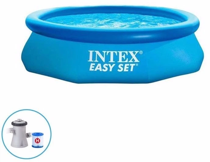 Детский круглый надувной бассейн Intex 28108 244 x 61 см Easy Set ...