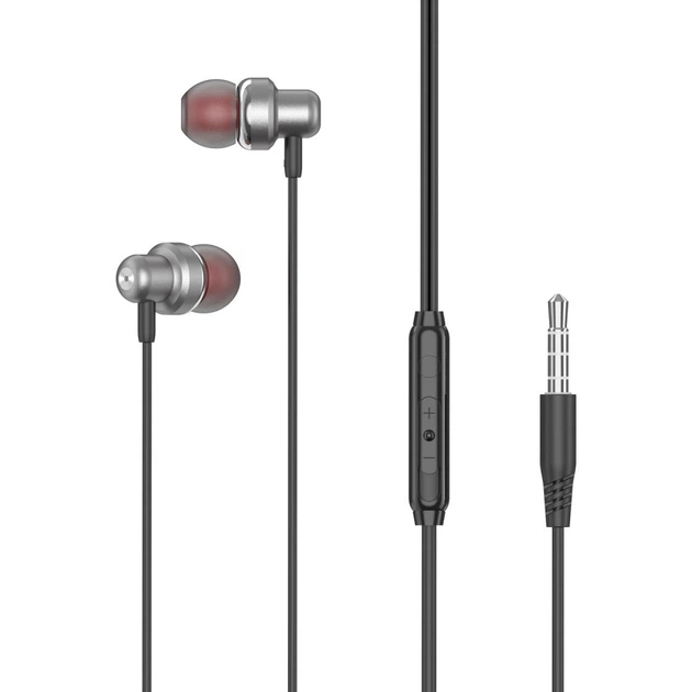 Наушники XO EP38 3.5mm In-ear Earphone 1.15M Gray купить в интернет-магазине ROZETKA - Наушники ...