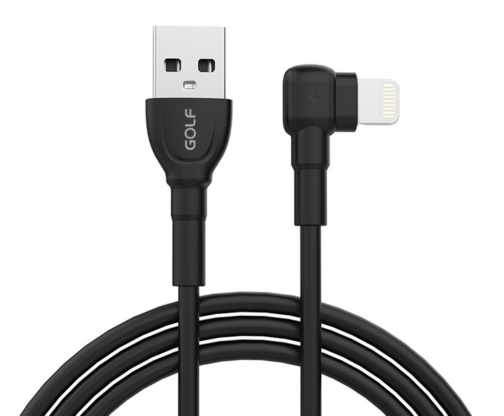 USB кабель для зарядки iPhone Golf GC-70 USB - Lightning 3А 1 метр ...