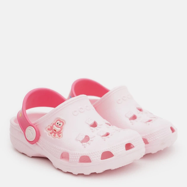 Крокси дитячі Coqui Little Frog 102211 23/24 Candy Pink/New rouge ...