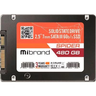 SSD накопичувач Mibrand Spider 480gb 2.5" (mi2.5ssd/sp480gb) – фото ...