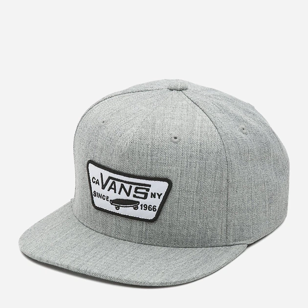 Кепка мужская Vans Mn Full Patch Snapback Vn000Qpuhtg1 One Size Heather ...