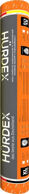 Кровельная супердиффузионная мембрана HURDEX XL170 75 м² 50х1.5 м ...