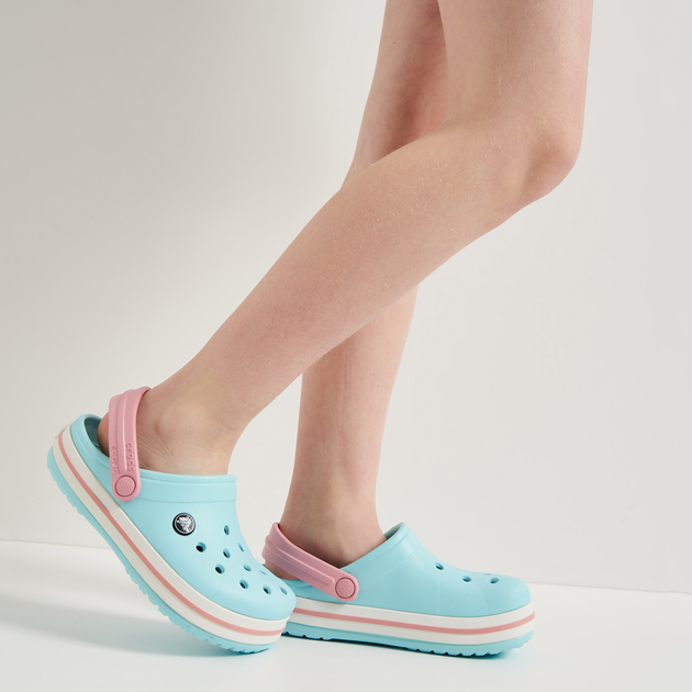 Кроксы детские Crocs Crocband Kids Clog 207006-4S3-J4 36-37 Ice Blue ...