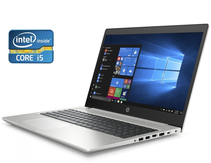 Ноутбук HP ProBook 450 G6 / 15.6" TN / Intel Core i5-8265U (4(8) ядра по 1.6-3.9GHz) / 8GB DDR4 ...