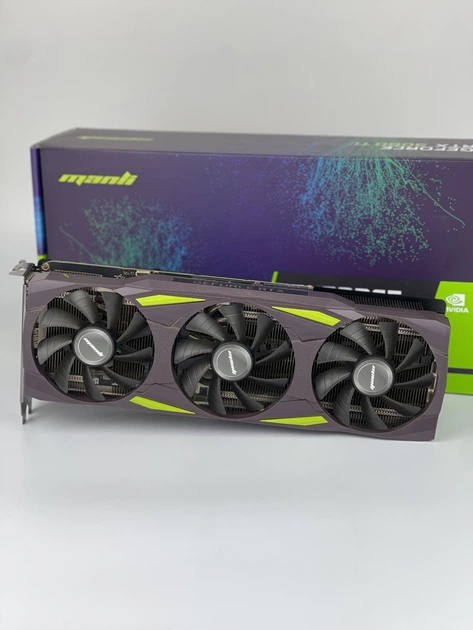 Відеокарта Manli GeForce RTX 3080 Ti 12GB GDDR6X(N612308TIM34780) Б/У ...