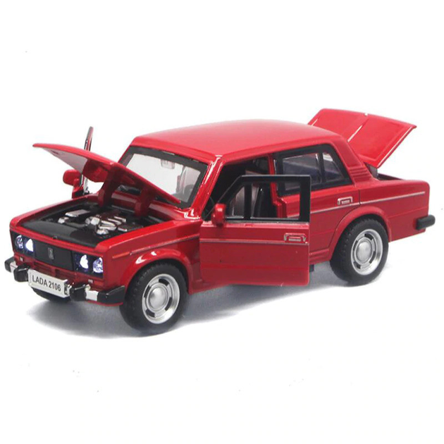 Модель автомобіля Lada масштаб 1:32. Іграшкова машинка ВАЗ 2107 (звук ...