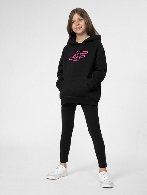 Детские лосины для девочки 4F 4FJSS23TTIGF039-20S 122 см Черные ...