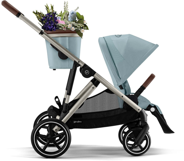 Прогулочная коляска Cybex Gazelle S 2.0 TPE Sky Blue, 4063846322527 ...