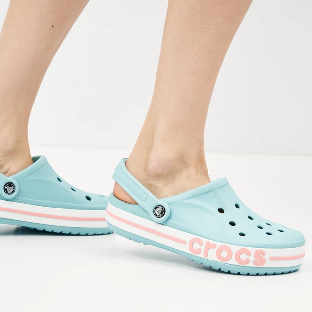 Жіночі крокси Crocs Jibbitz Bayaband 205089-4JF-M6/W8 38-39 24 см Блакитні (000000012393 ...
