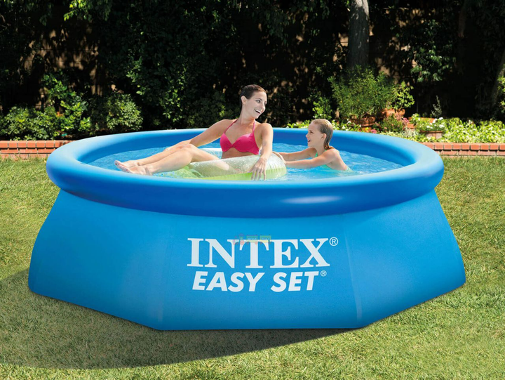 Intex Бассейн наливной 28106 Easy Set 244 х 61см, объём 1942л – фото ...