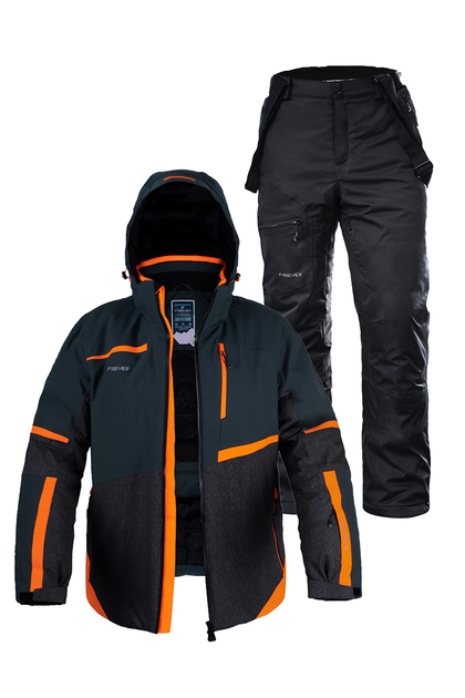 Мужской лыжный костюм FREEVER 21635-021 хаки 3XL от продавца: FRV – в ...