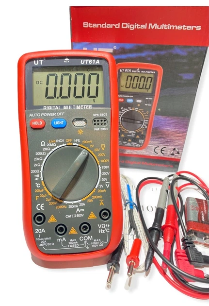 Цифровий мультиметр UT61A (тестер)(31444) – фото, відгуки ...