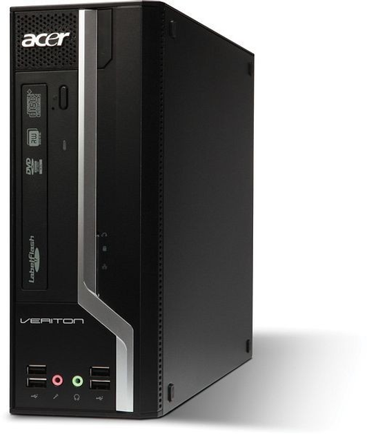 Компьютер Acer Veriton X2611G (Intel Celeron G1610/4Gb/SSD120Gb) SFF ...