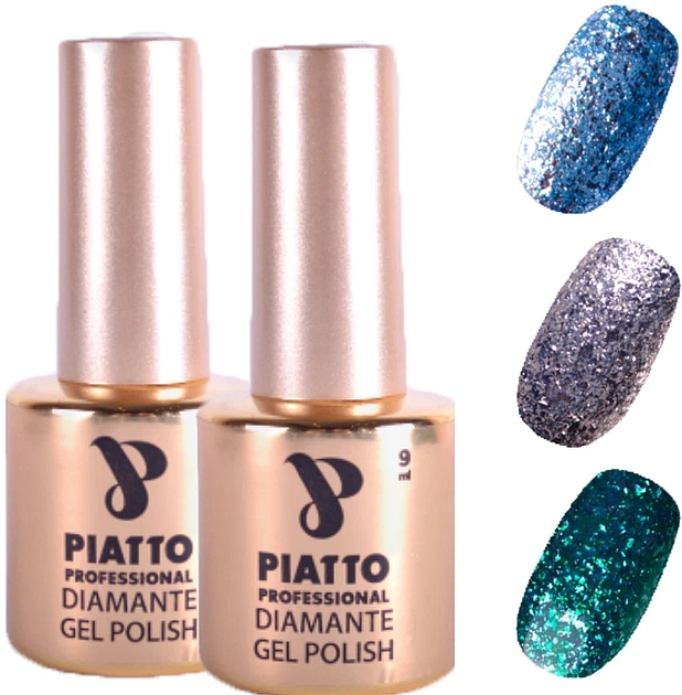 Гель-лак Piatto Nano Diamante 10 (9 мл) (753990-999426-2) от продавца ...