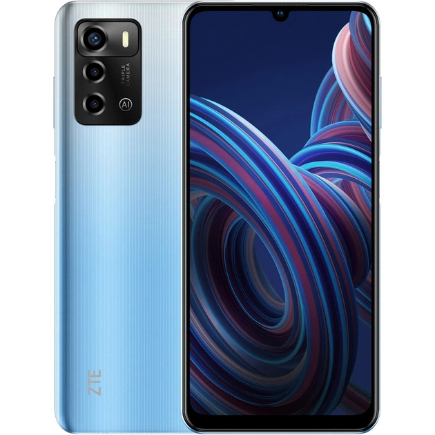 Смартфон ZTE Blade A72 3/64GB (Blue) UA-UCRF [77874] – фото, отзывы ...