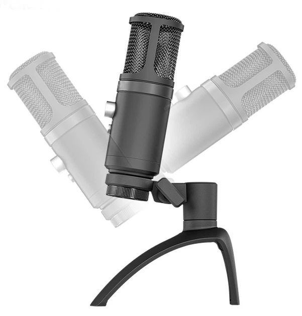 Микрофон студийный Manchez RE1000 (USB) со штативом Grey – фото, отзывы ...