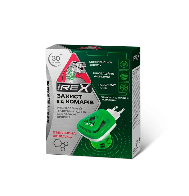 Комплект від комарів IREX прибор та рідина 30 ночей – купити онлайн на ROZETKA