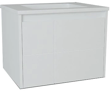 Тумба подвесная DEVIT Laguna 0020110W с умывальником 60 0022110A белая – фото, отзывы ...