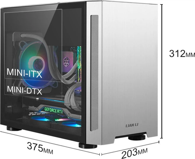 Корпус Lian Li TU 150 White (G99.TU150WA.00) – фото, відгуки ...