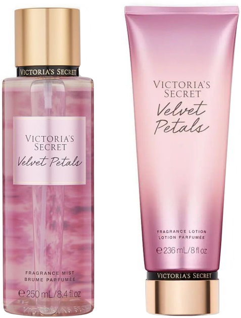 Подарочный набор Victoria's Secret Velvet Petals 236 мл + 250 мл ...