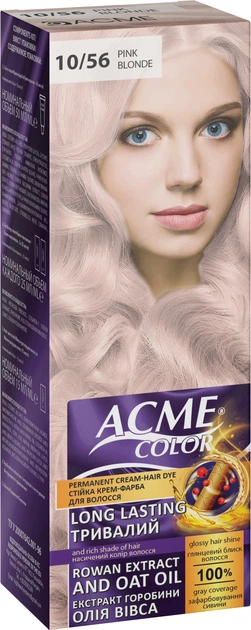 Крем-краска Acme Color EXP Розовый блонд 10/56 115 мл (4823115500120 ...