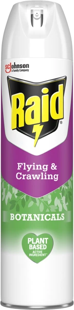 Аэрозоль от насекомых Raid Botanicals Flying&Crawling 300 мл (5000204218886) – купить онлайн на ...