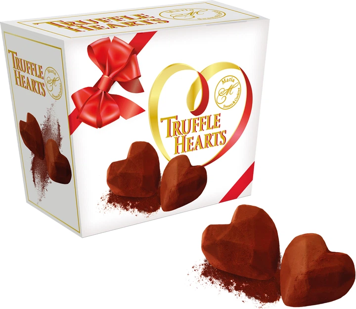 Цукерки Maria Truffle Hearts 120 г (4820141655053) – купити в Україні ...