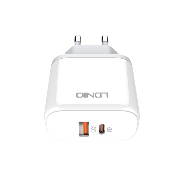 Сетевое зарядное устройство для телефона USB-C, USB-A Ldnio 45W QC4 ...