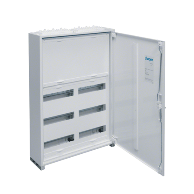 Щит Hager Univers IP44/II 800x550x161мм на 72 модуля FWB52N с блоком ...