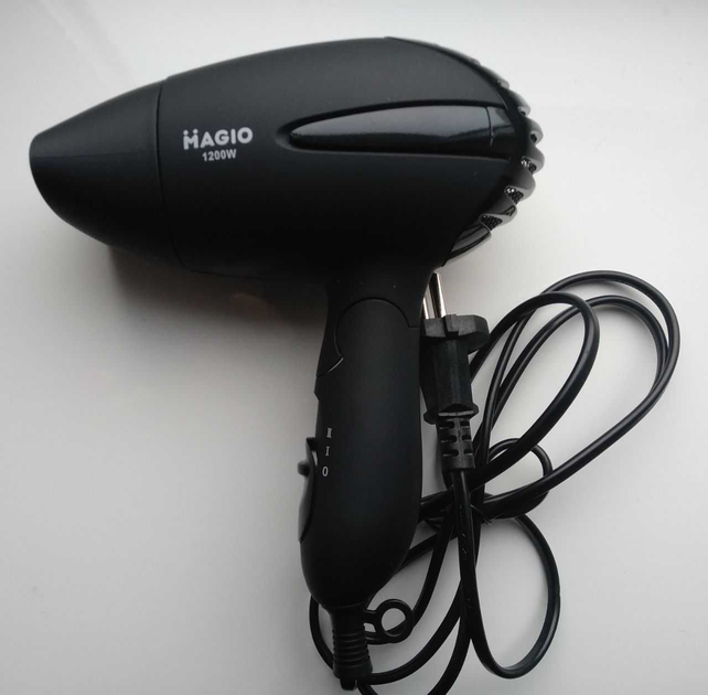 Дорожный складной фен MAGIO MG-164B Черный (DJ67889554) – фото, отзывы ...