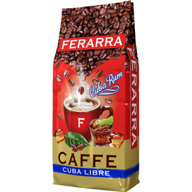 Купить Кофе Ferarra Cuba Libre в зернах с ароматом кубинского рома 1 кг ...