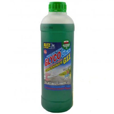 Антифриз Blitz Line концентрат Glycogel G11 -80C зел, 1л (1,2кг ...