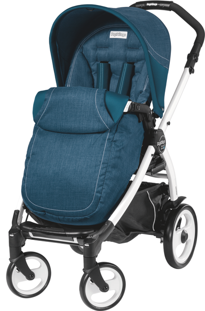 Коляска прогулочная Peg-Perego Book Plus 51 насыщенно синяя (PACK05 ...
