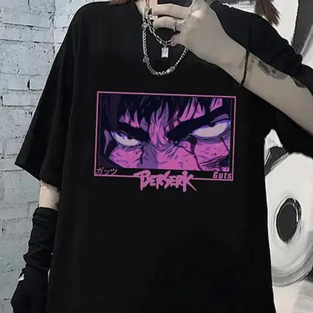 Футболка черная LOYS аниме Berserk L – Брендовая одежда | ROZETKA