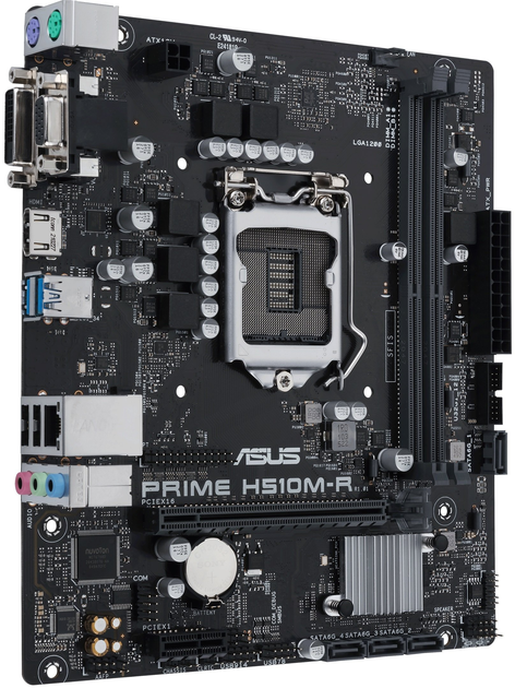 Материнская плата Asus PRIME H510M-R (s1200, Intel H510, PCI-Ex16 ...