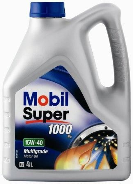 Масло моторное MOBIL Super 1000 15W-40 (ACEA A3/B3, VW 501,01/505.001 ...