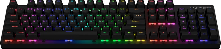 Клавиатура проводная Hator Starfall RGB Green switch Black (HTK-598 ...