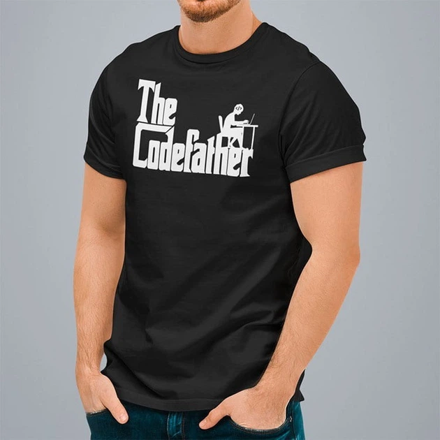 Футболка Fruit of the Loom The CodeFather M Черная – Брендовая одежда | ROZETKA