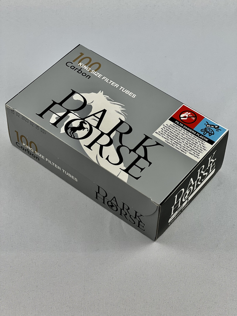 Гильзы для набивки сигарет DARK HORSE CARBON (100 шт) – фото, отзывы ...