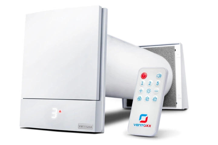 Рекуператор Ventoxx Harmony з пультом ДУ та зовнішньою кришкою, повітропровід 0,5 м – фото ...