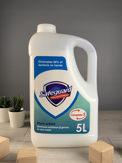 Жидкое мыло для тела Safeguard pure white 5л от продавца: Hommo – в ...