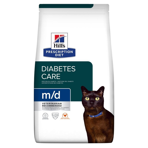 Сухой корм для кошек Hill's Prescription Diet m/d Diabetes Care при ...