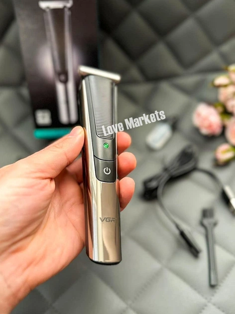 Профессиональный аккумуляторный триммер для бороды и усов VGR V-926 со ...