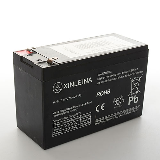 XINLEINA Battery 6-FM-7 (12V7AH 20HR) 12V Children's, 43% OFF