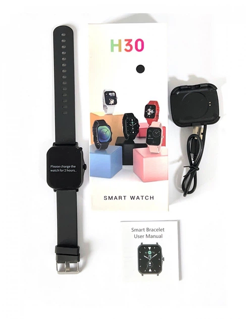 Смарт годинник розумний годинник Smart WATCH H30 чорний – фото, відгуки, характеристики в ...