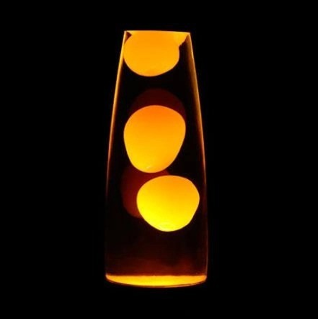 Настольная Лава лампа с воском LAVA LAMP 34 см желтая – фото, отзывы ...