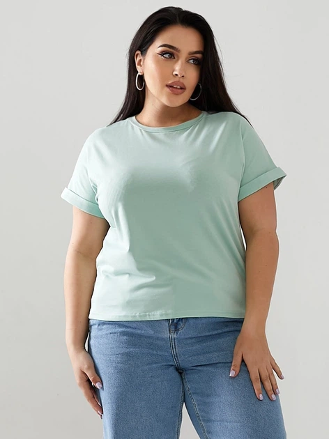 Футболка жіноча ELFBERG 6020 42-46 М'ятна (2000000693934_ELF) – в ...