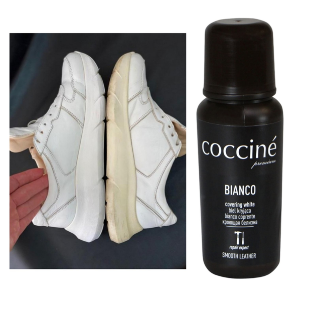 Белая крем-паста для обуви Coccine Bianco 75мл ( Польша) – Оригинальная ...