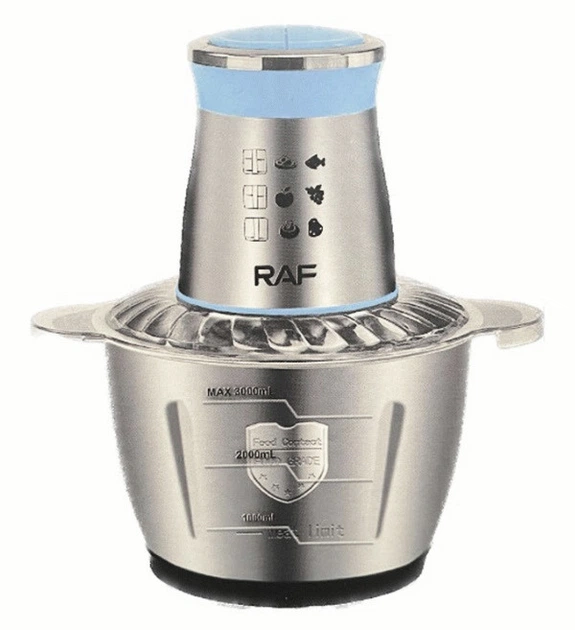 Кухонный измельчитель RAF R.7030 1000 Вт 3 л мясорубка комбайн чоппер – фото, отзывы ...